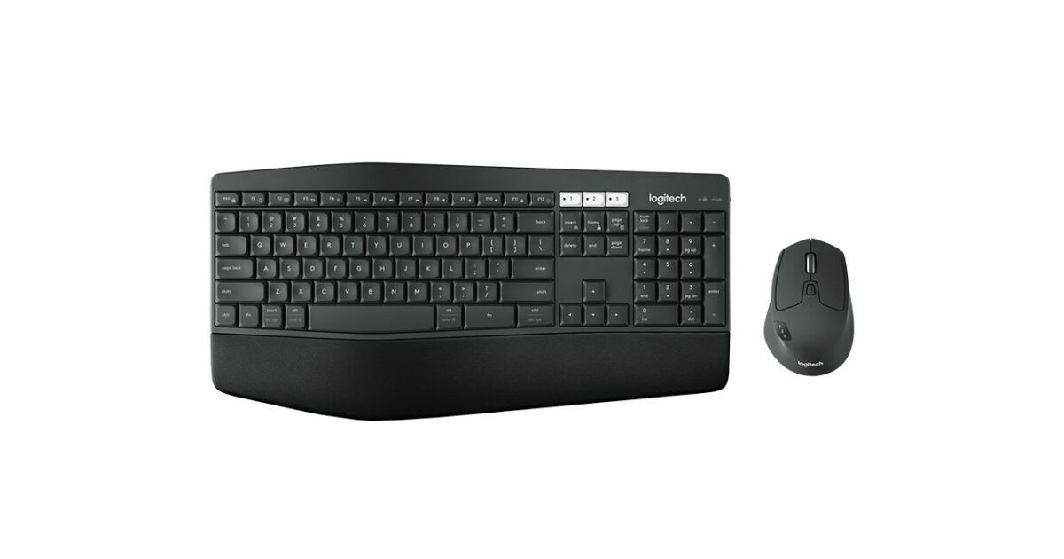 Logitech MK850 Performance wireless keyboard + mouse Black US | Pepita.hu