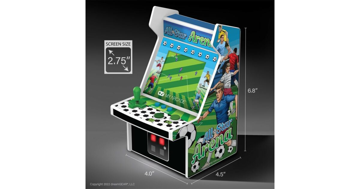 MY ARCADE All-Star Arena Micro 300+ Player Hordozható | Pepita.hu