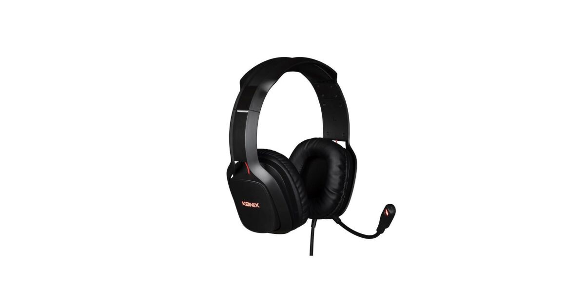 KONIX Drakkar Mistlur Gaming Headset Black | Pepita.hu