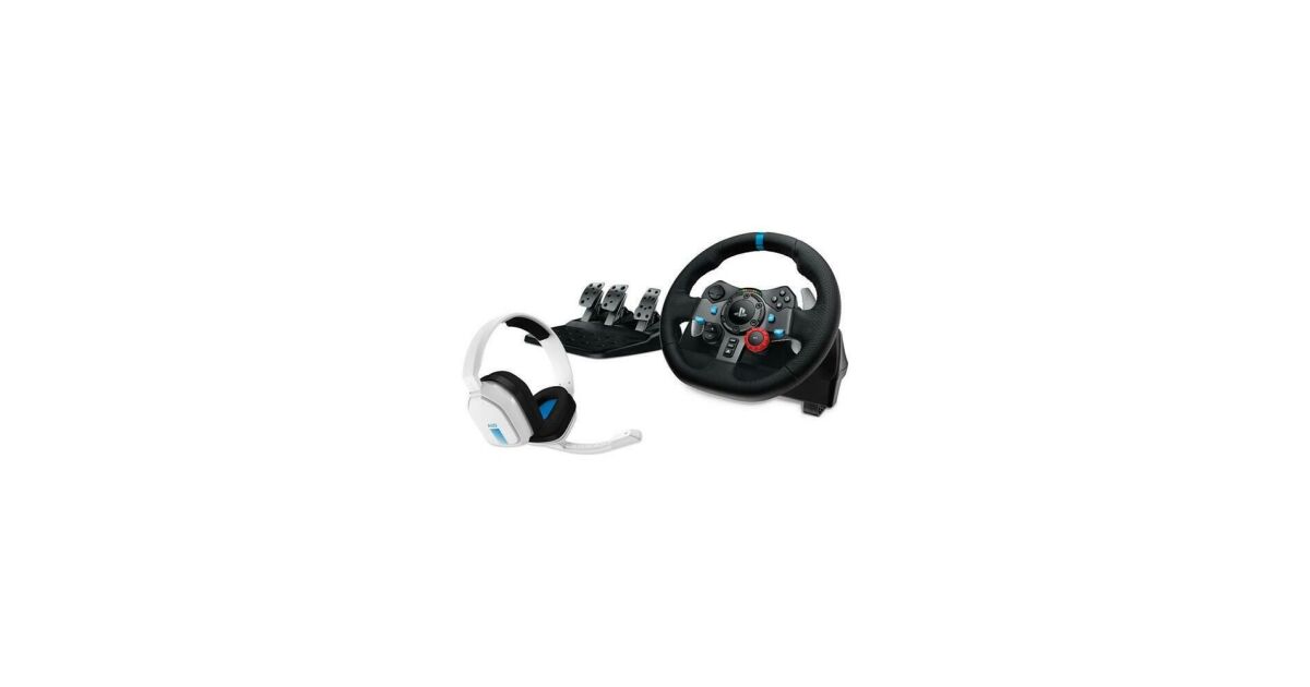 Logitech G29 Driving Force USB Kormány Black + Astro A10 Gaming headset ...