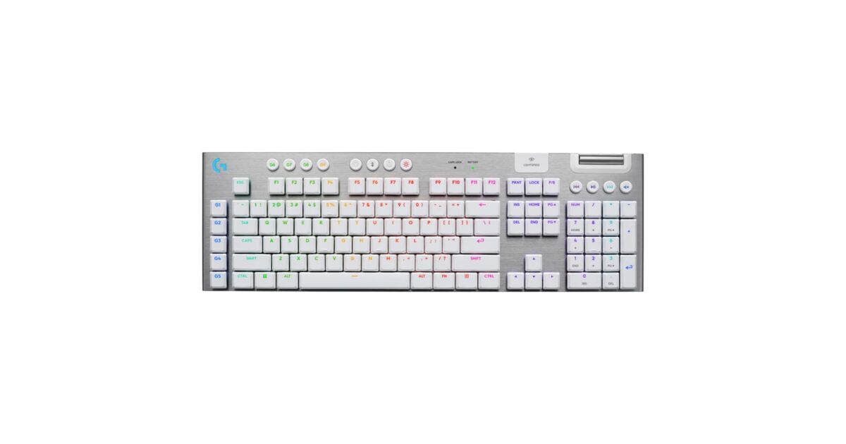 Logitech G915 X LIGHTSPEED Wireless Mechanical Gaming RGB Keyboard ...