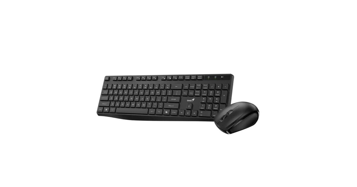 Genius KM-8206S Wireless Keyboard Combo Black US | Pepita.hu