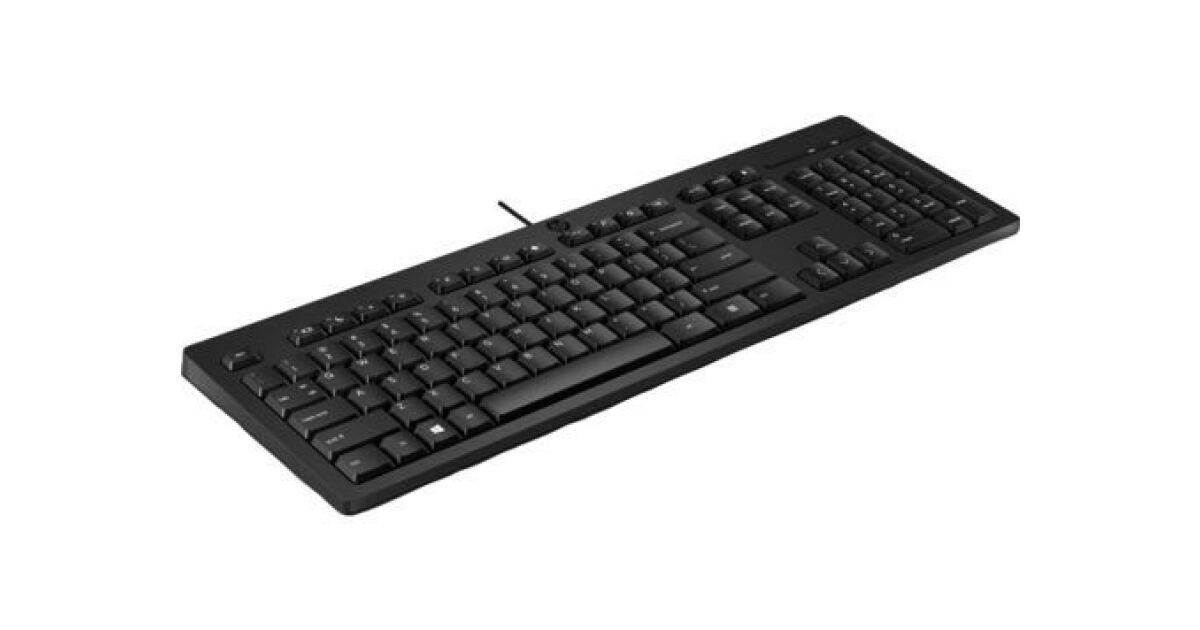 HP 125 Wired Keyboard Black HU | Pepita.hu