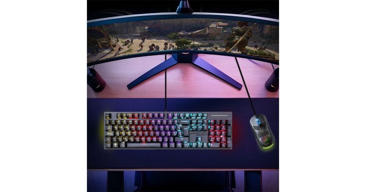 Spirit Of Gamer XPERT K250 Mechanical Keyboard Black HU | Pepita.hu