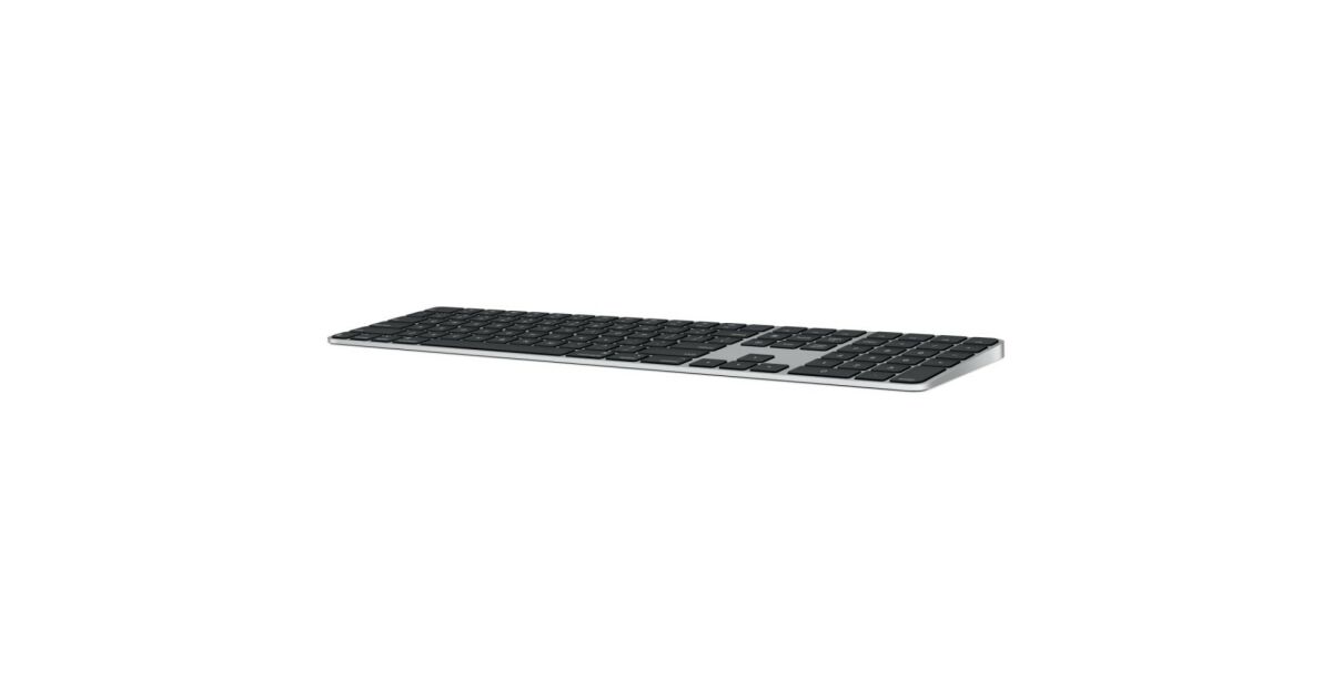 Apple Magic Keyboard (2024) Touch ID and Numeric Keypad Bluetooth ...