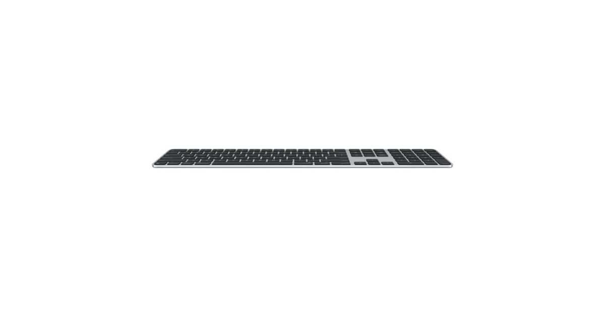 Apple Magic Keyboard (2024) Touch ID and Numeric Keypad Bluetooth ...
