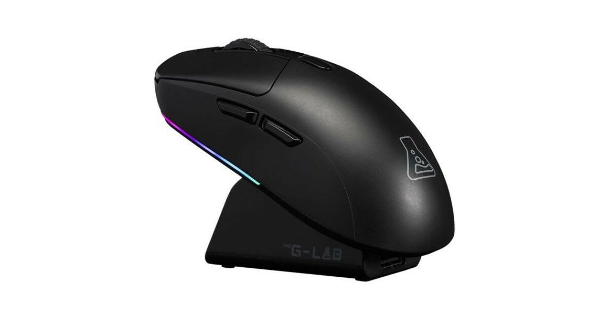 The G-Lab Kult Titan Pro Wireless Bluetooth Gaming mouse Black | Pepita.hu