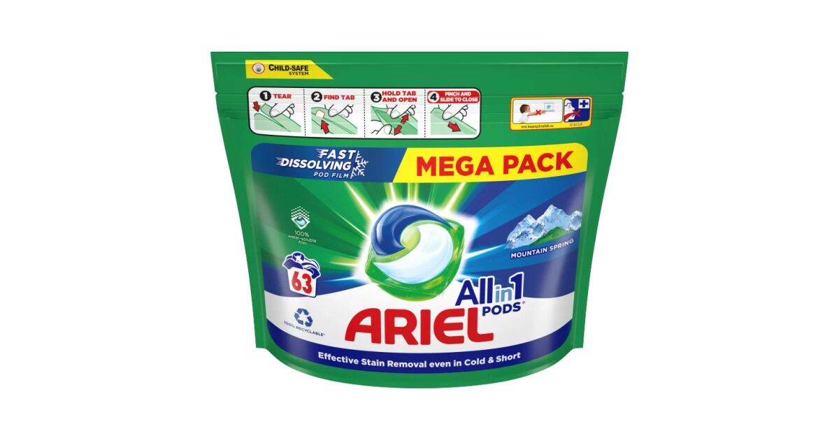 Ariel kapszula 63db Mountain Spring | Pepita.hu