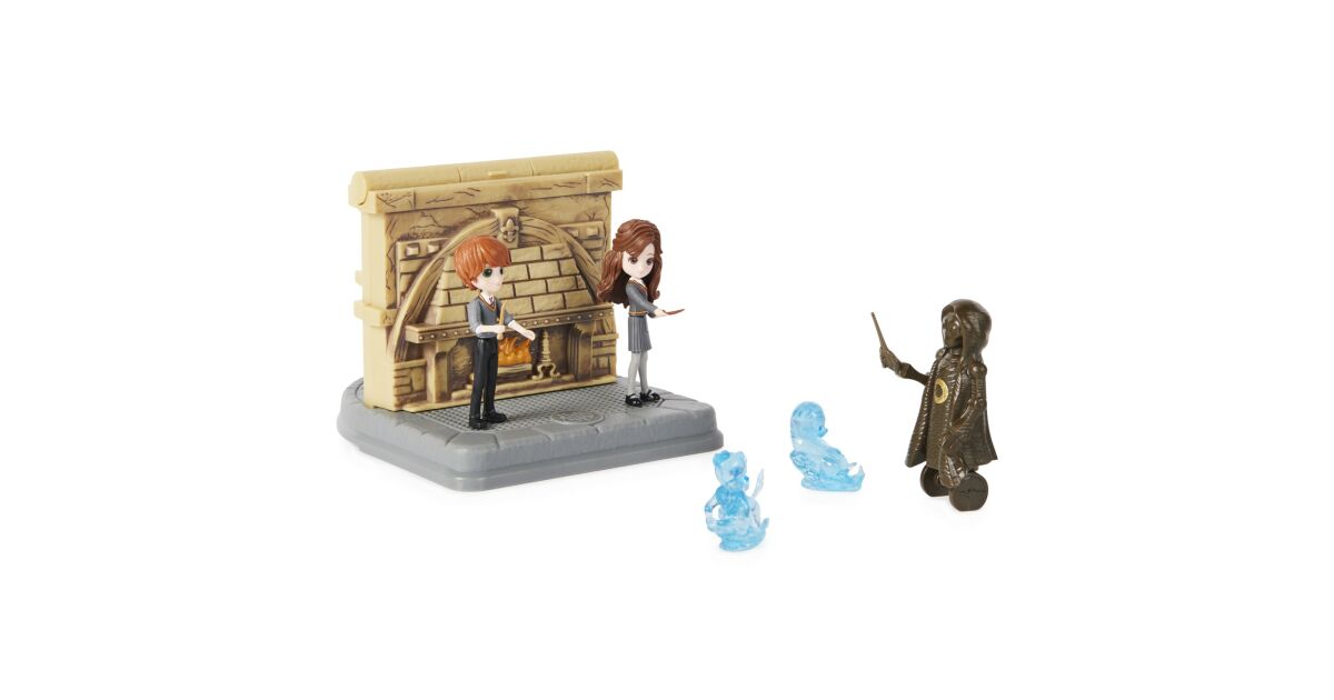 HARRY POTTER ZAUBERWELT MAGISCHE MINIS SET 2 FIGURINE RON WEASLEY UND ...