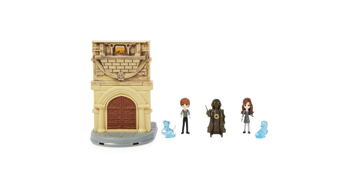 HARRY POTTER ZAUBERWELT MAGISCHE MINIS SET 2 FIGURINE RON WEASLEY UND ...