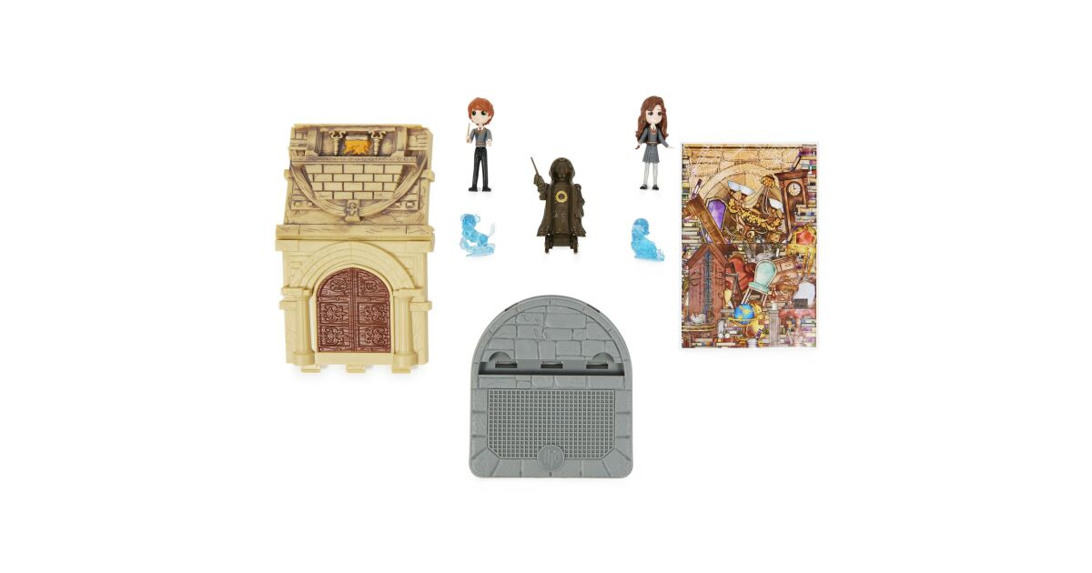 HARRY POTTER ZAUBERWELT MAGISCHE MINIS SET 2 FIGURINE RON WEASLEY UND ...