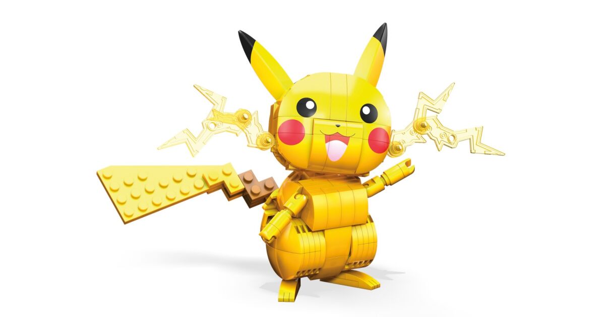 POKEMON MEGA CONSTRUCT PIKACHU FIGURA | Pepita.hu