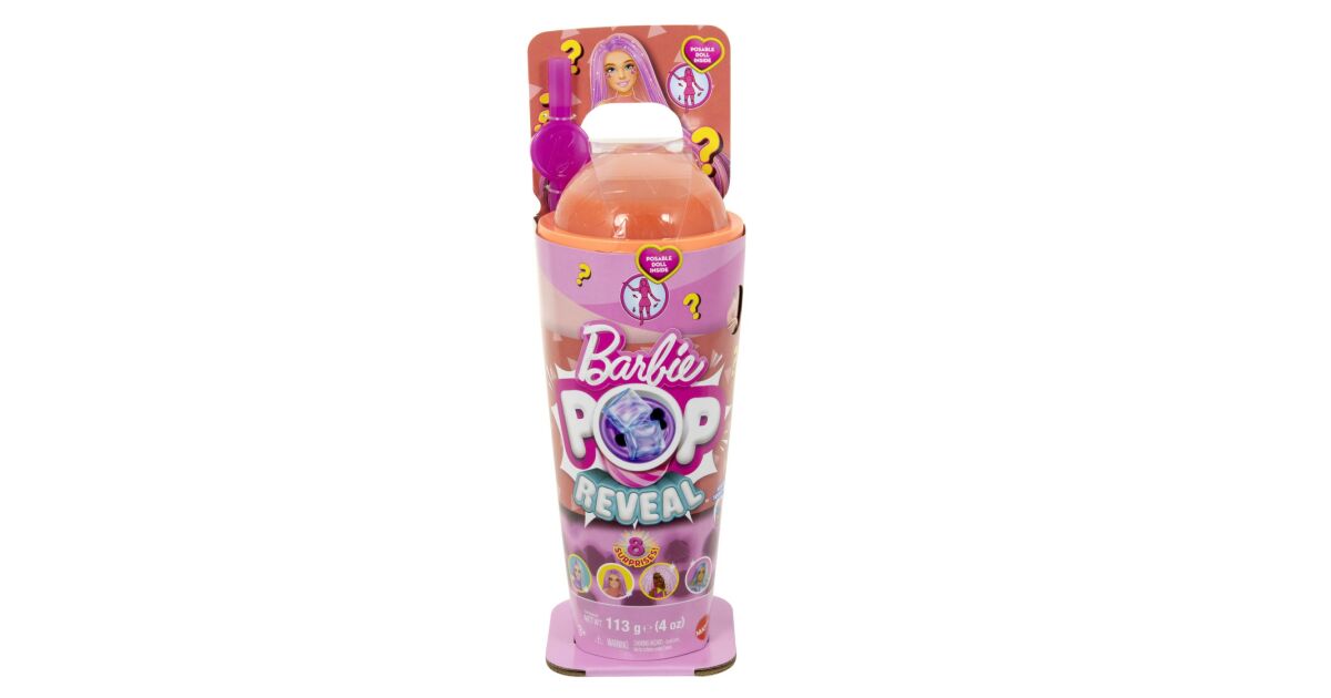 BARBIE POP REVEAL BUBBLE TEA BARBIE-PUPPE MANGO MOCHI | Pepita.com