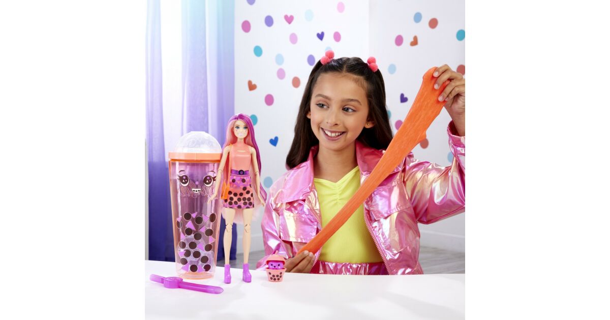 BARBIE POP REVEAL BUBBLE TEA BARBIE-PUPPE MANGO MOCHI | Pepita.com