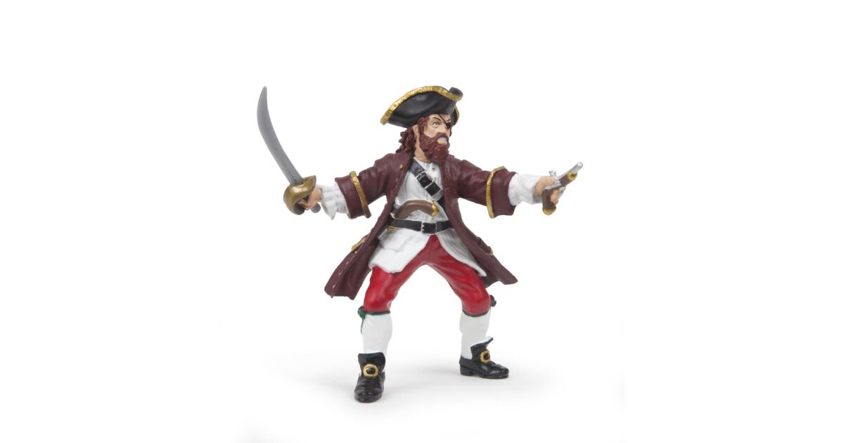 PAPO FIGURA KALÓZ PIROS SZAKÁLLAS KALÓZ FIGURA | Pepita.hu