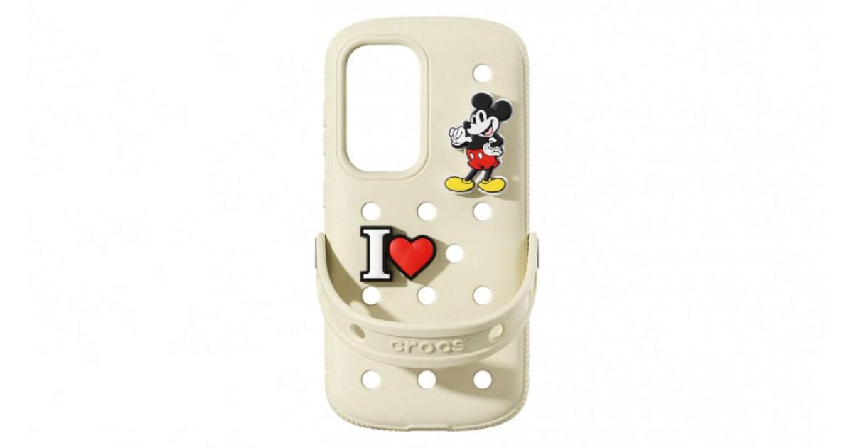 Samsung S25 Crocs ütésálló tok, Fekete-ezüst | Pepita.hu