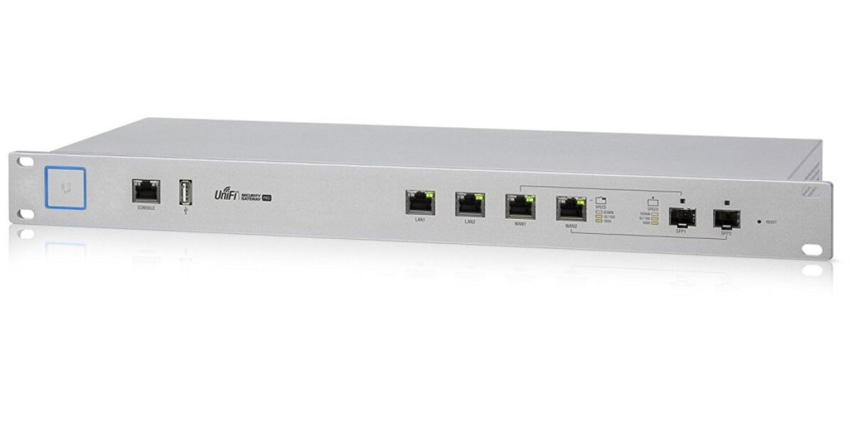 Ubiquiti USG-PRO-4 UniFi Security Gateway 2x GbE LAN/WAN 2x RJ45/SFP ...