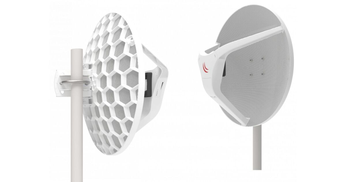 Mikrotik RouterBoard LHGG-60ad 60GHz Wireless Wire Dish Antenna | Pepita.hu