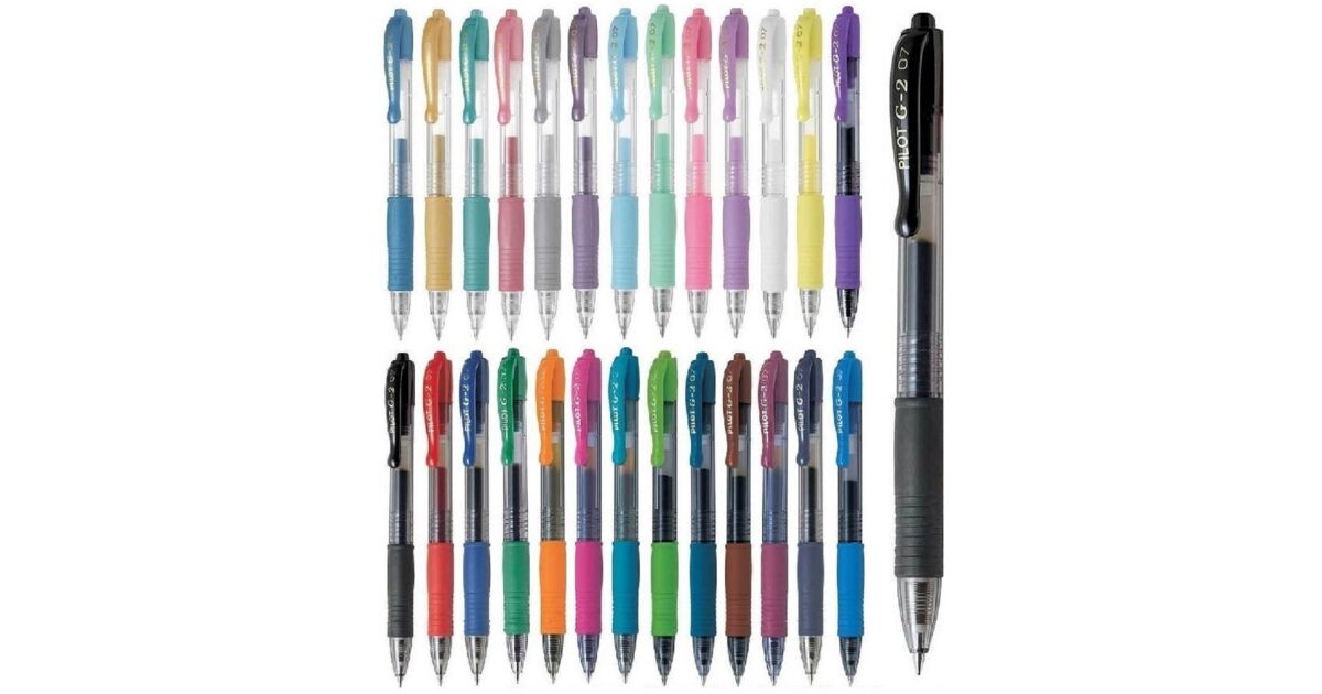 Zselés toll 0,5mm, nyomógombos pilot g-2, írásszín piros | Pepita.hu