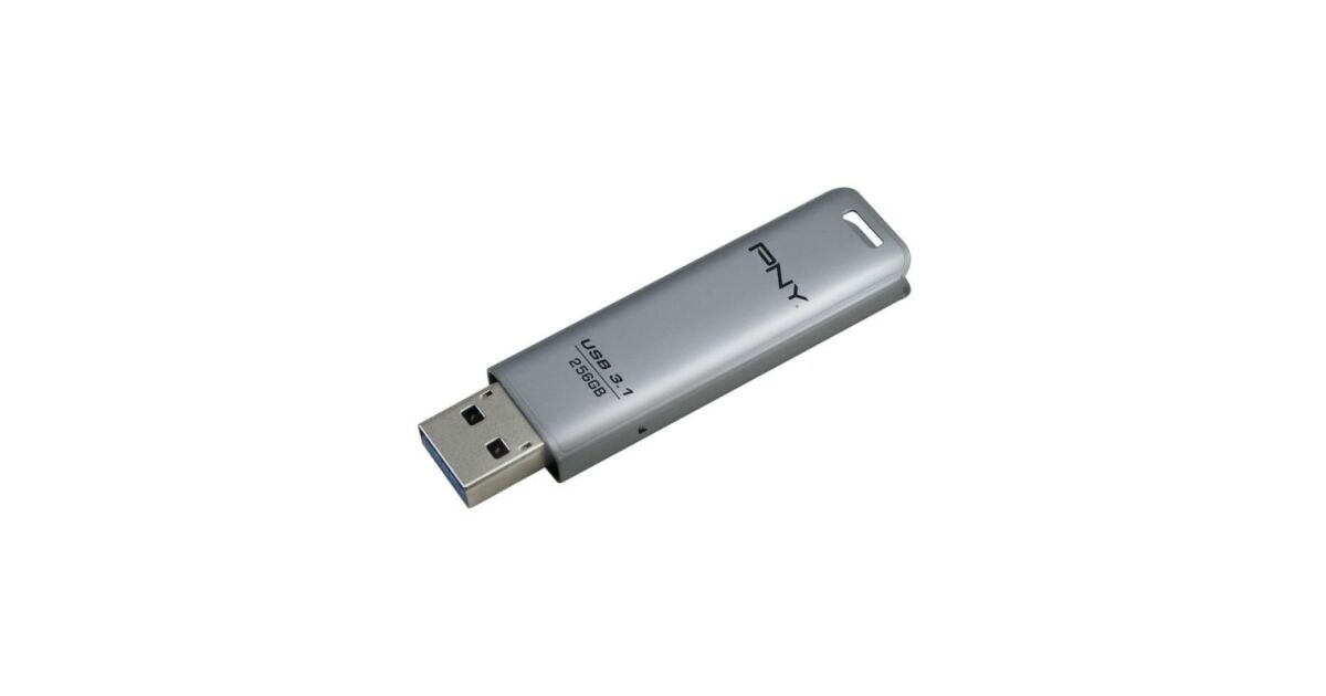 PNY 256GB Elite Steel Flash Drive USB3.1 Silver | Pepita.hu
