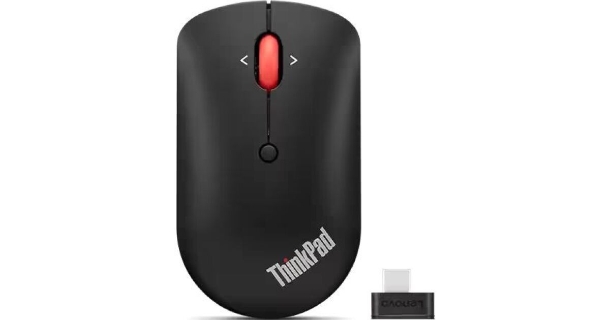 Lenovo ThinkPad USB-C Wireless Compact Mouse Black | Pepita.hu