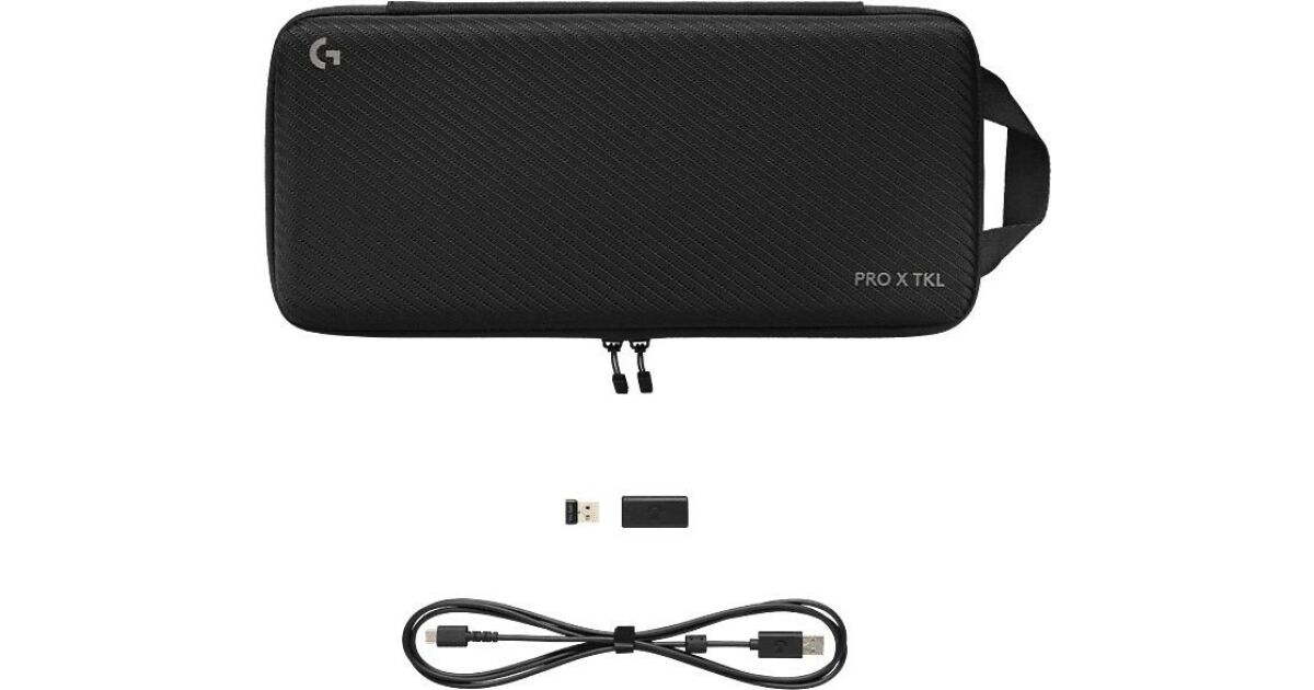 Logitech G Pro X TKL Gaming Keyboard GX Brown Tactile KDA Black US ...