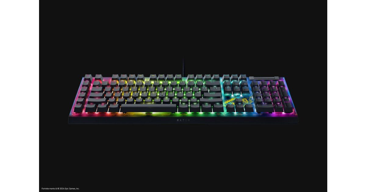 Razer BlackWidow V4 X Fortnite Edition Keyboard US | Pepita.hu