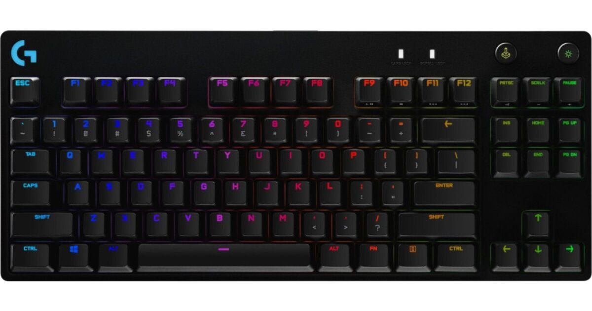 Logitech G Pro TKL Clicky Mechanical Gaming Keyboard Black HU | Pepita.hu