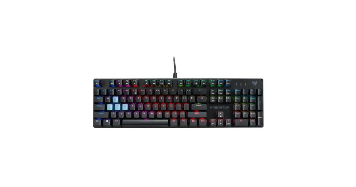 Acer Predator Aethon 303 RGB Gaming Keyboard Black US | Pepita.hu