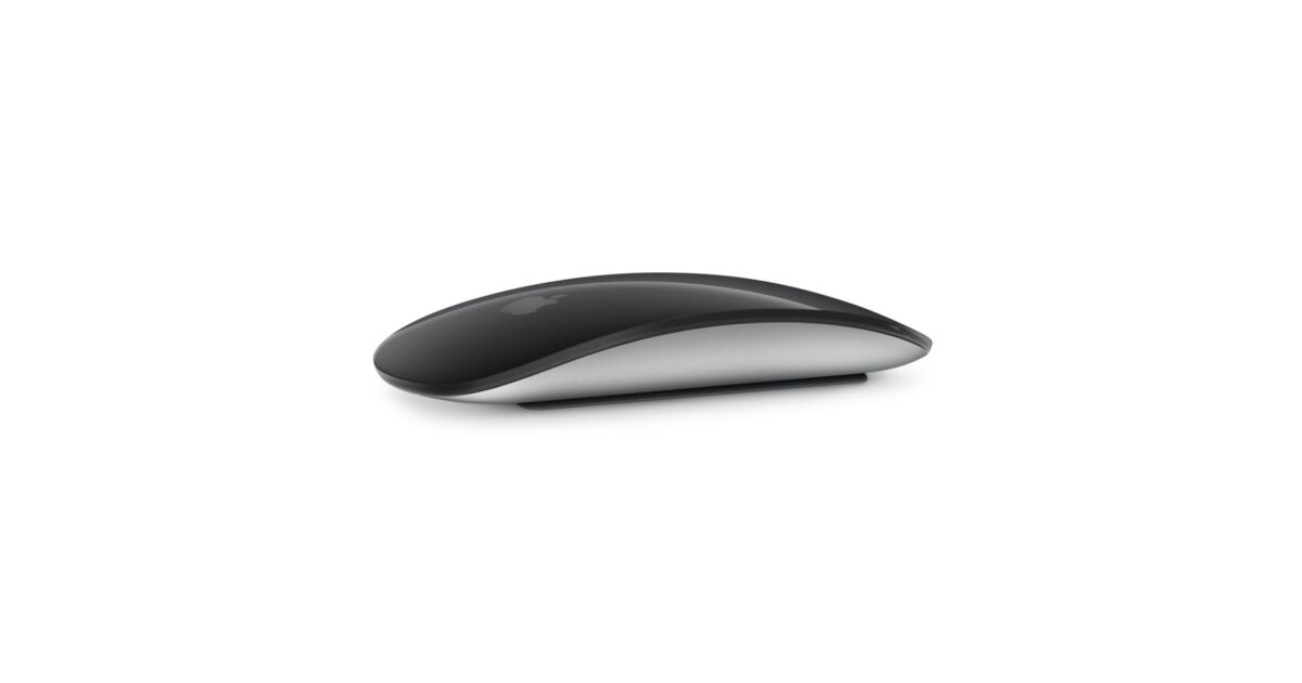 Apple Magic Mouse (2024) Multi-Touch Surface Bluetooth Mouse Black ...