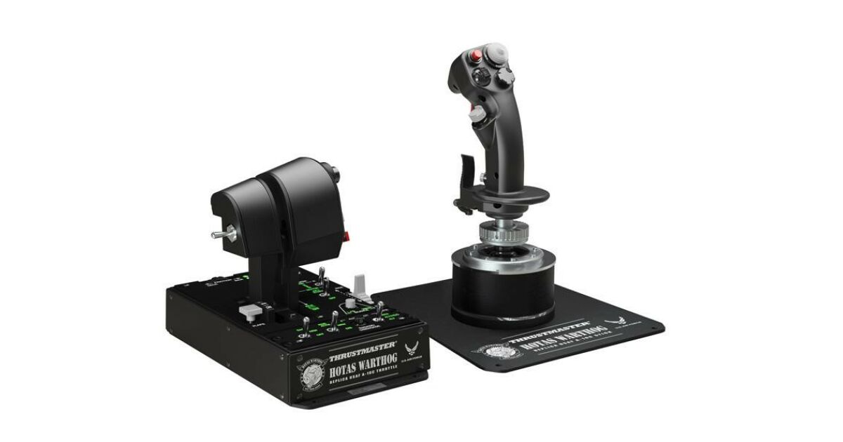 Thrustmaster Hotas Warthog USB Joystick és Gázkar Black | Pepita.hu