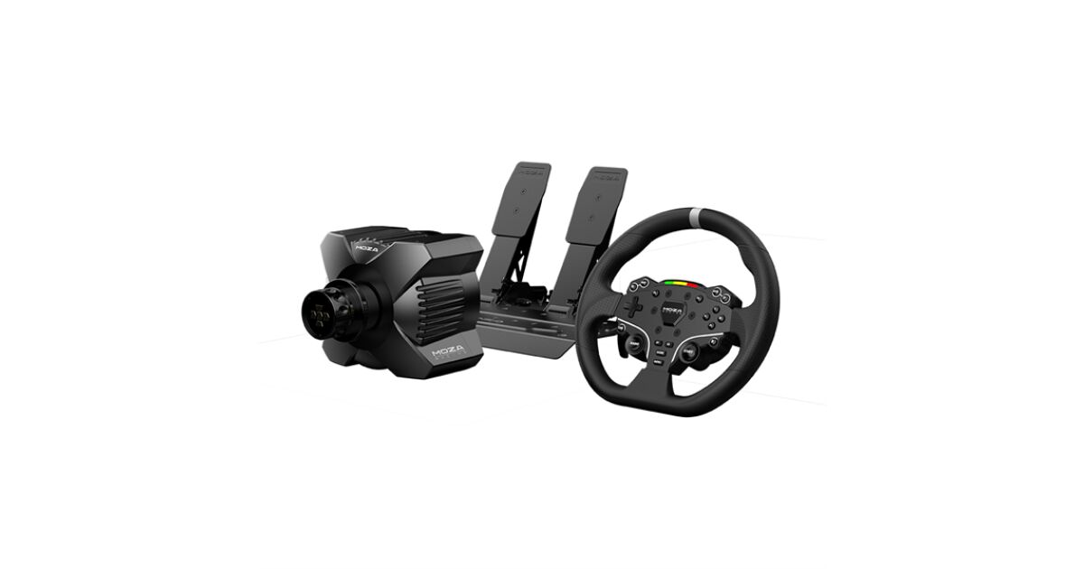 Moza Racing kormány R3 PC Szimulátor szett Direct Drive R3 bázis ES ...