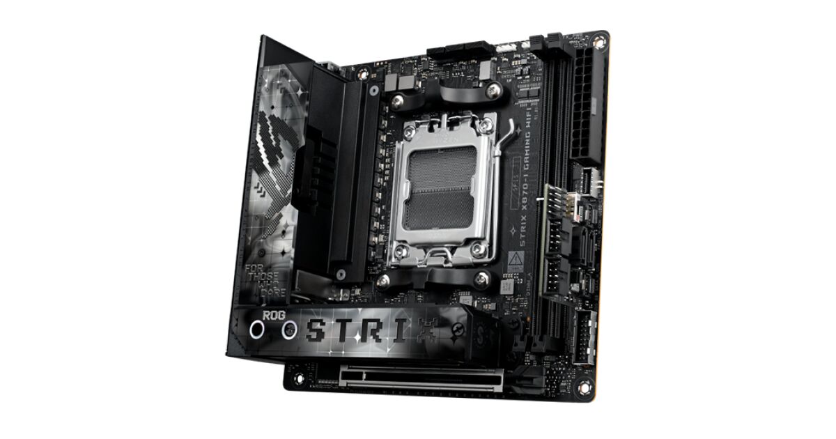 Asus sAM5 ROG STRIX X870-I GAMING WIFI Alaplap | Pepita.hu