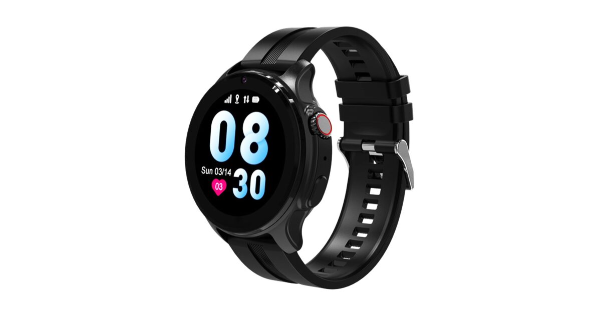 SmartWatch SIM 4G LTE Emeszon® A22, lokalizacja GPS dla dzieci i ...
