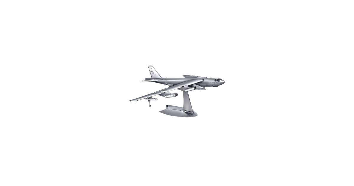 Piececool B-52 Stratofortress 3D Fém Modell - 169 db | Pepita.hu