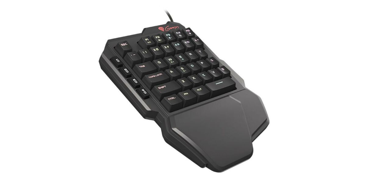 Natec Genesis Thor 100 RGB Gaming keyboard Black US | Pepita.hu