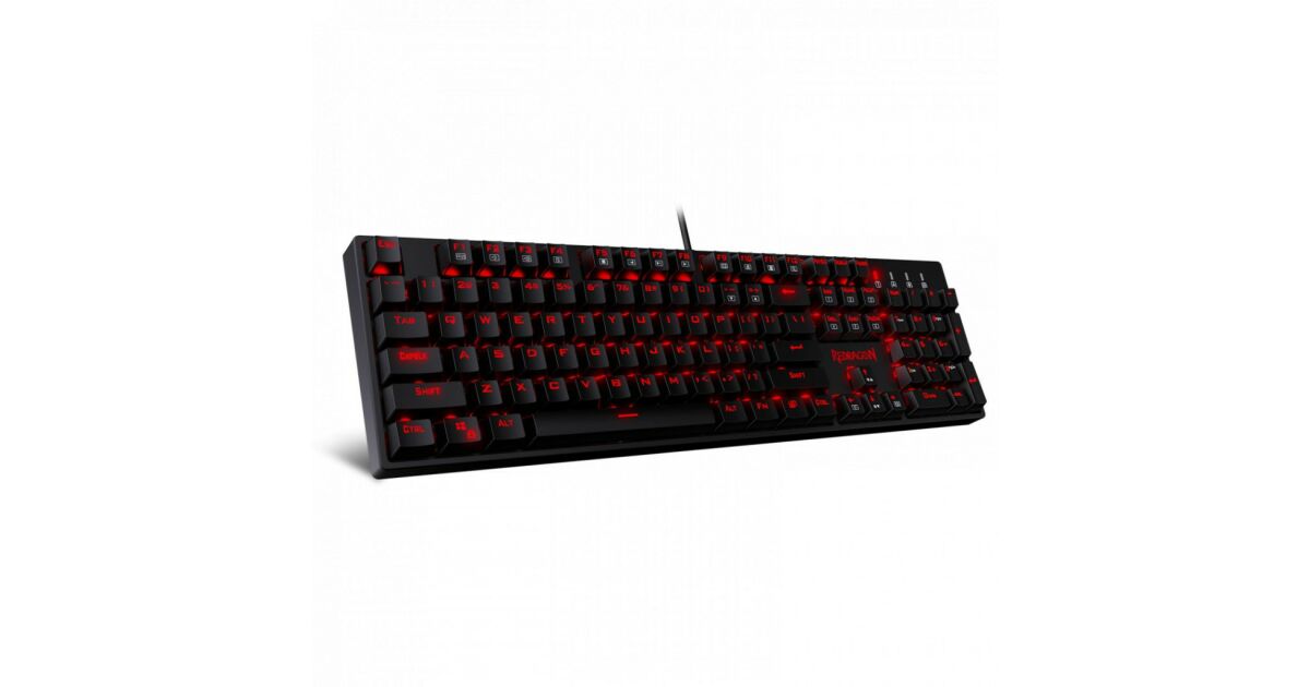 Redragon Surara Pro Red LED Backlight Mechanical Gaming Keyboard with ...
