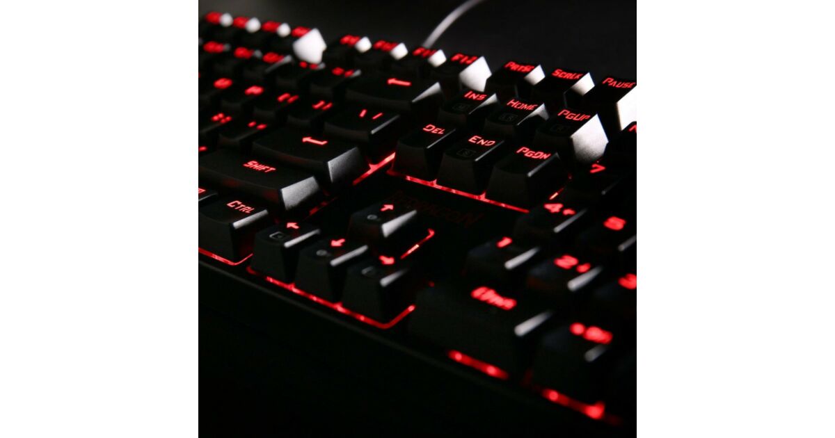 Redragon Surara Pro Red LED Backlight Mechanical Gaming Keyboard with ...