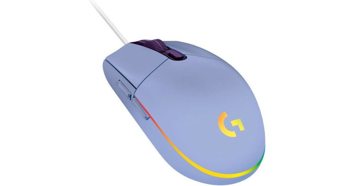 Logitech G102 LightSync Gamer mouse Purple | Pepita.hu