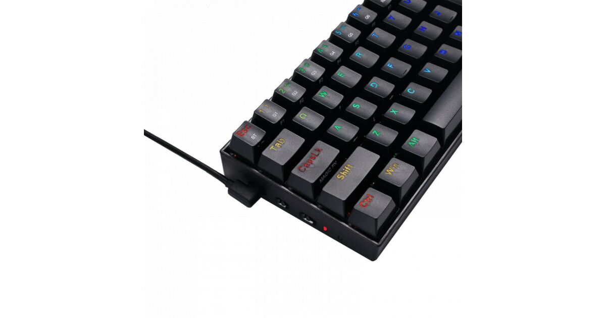 Redragon Draconic Compact RGB Wireless Red Mechanical Tenkeyless ...