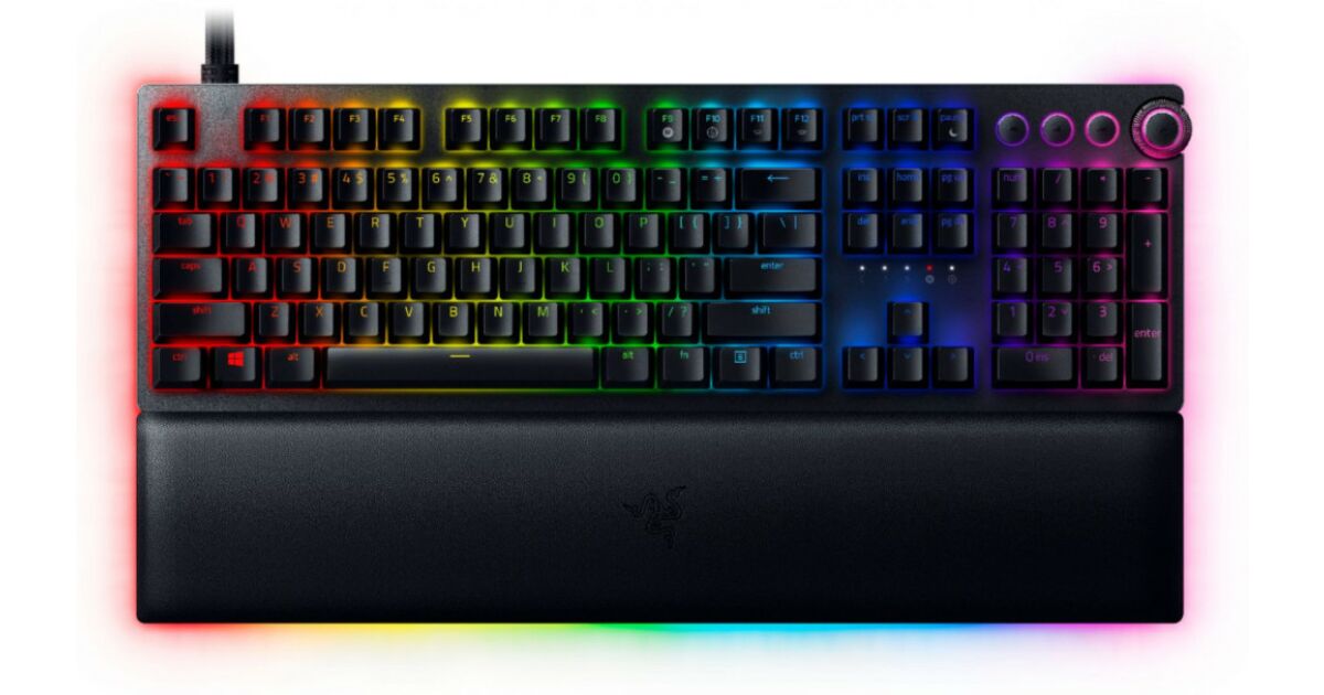 Razer Huntsman V2 Analog keyboard Black US | Pepita.hu