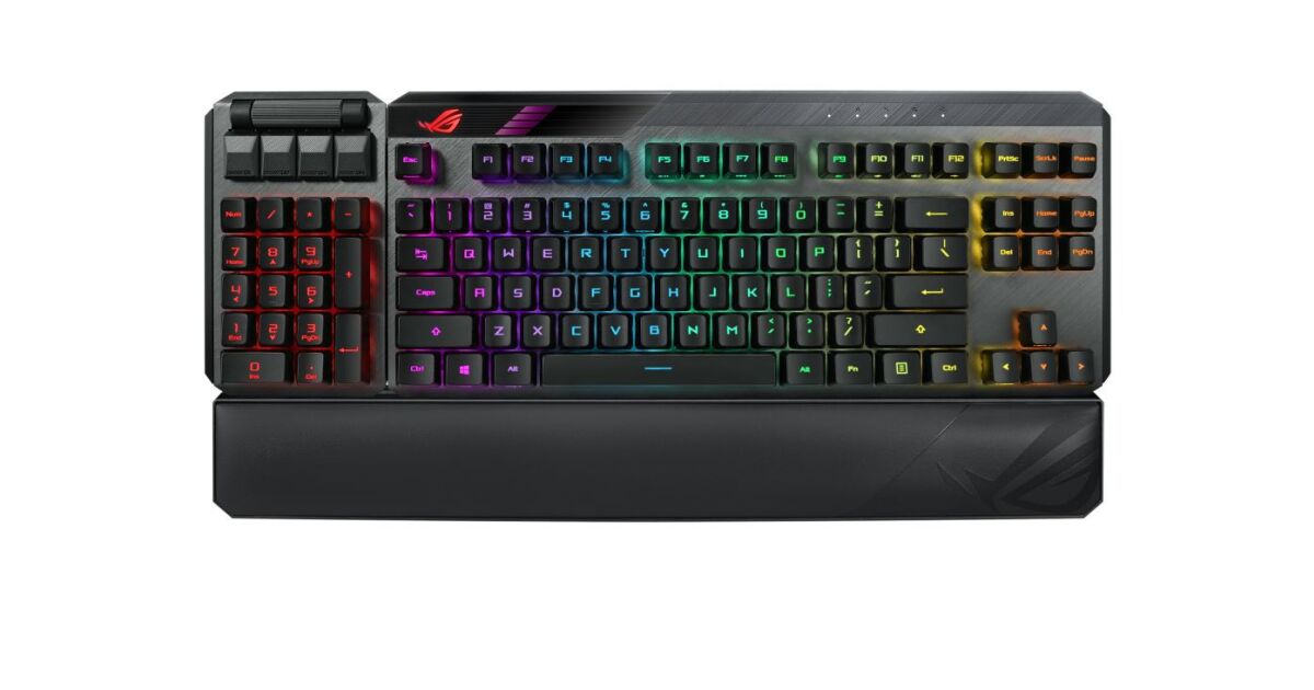 Asus ROG Claymore II Gaming RX Red Mechanical Keyboard Black HU | Pepita.hu