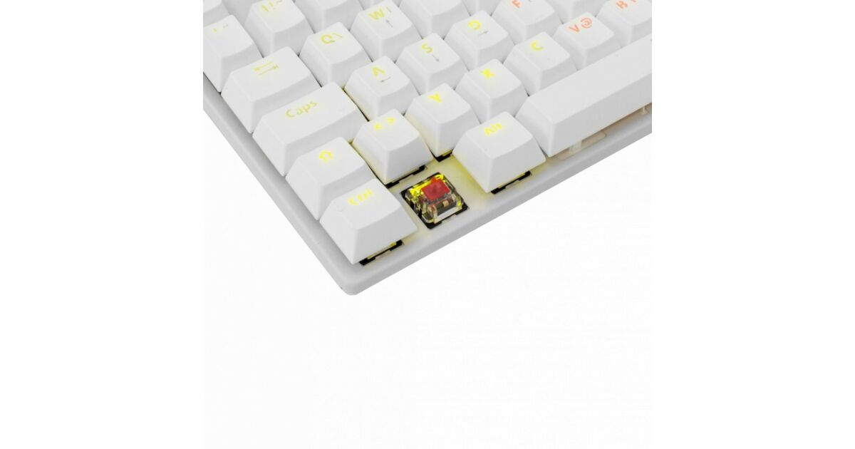 White Shark GK-2106W Commandos Red Switch Mechanical Gaming Keyboard ...