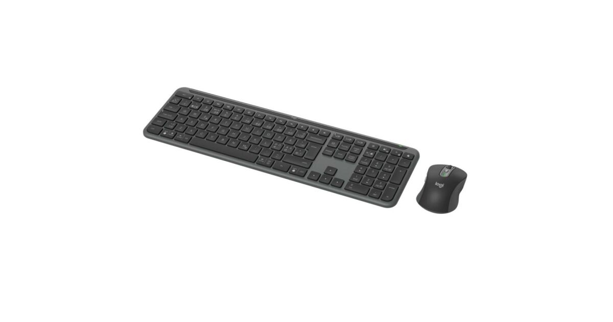 Logitech MK950 Signature Slim Wireless Bluetooth Keyboard Combo ...
