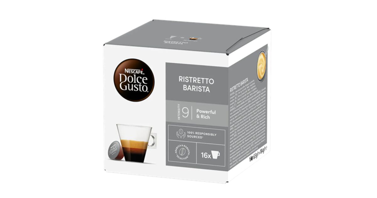 Nescafé Dolce Gusto Ristretto Barista, Kaffeekapseln, 16 Stück | Pepita.com
