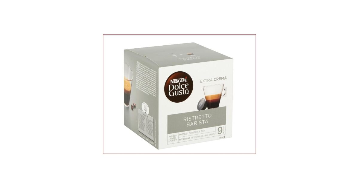 Nescafé Dolce Gusto Ristretto Barista, Kaffeekapseln, 16 Stück | Pepita.com