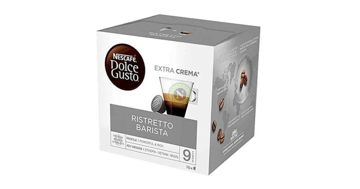Nescafé Dolce Gusto Ristretto Barista, Kaffeekapseln, 16 Stück | Pepita.com