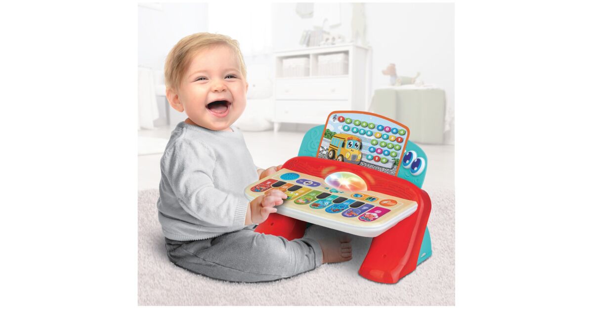 WINFUN PIANO MIT KLAVIERTASTEN, LICHT UND TON MIT 8 TASTEN | Pepita.com