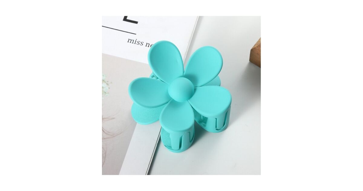 Agrafă pentru păr clip XL floare 7x7,5 cm SP315 | Pepita.com