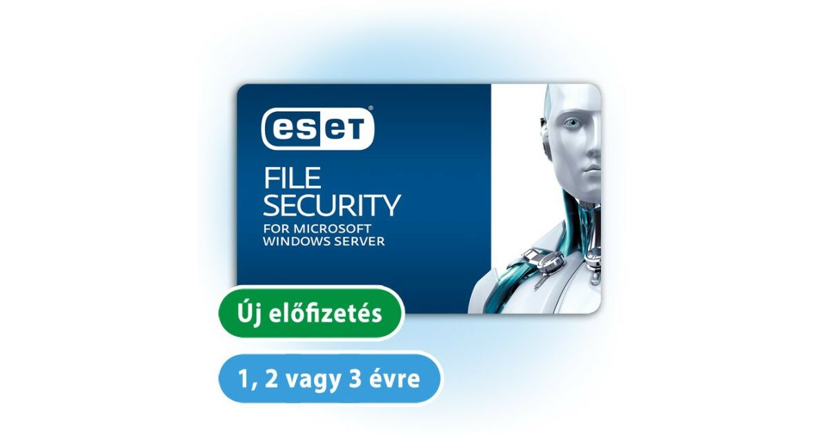 ESET File Security for Microsoft Windows Server 1 éves előfizetés ...